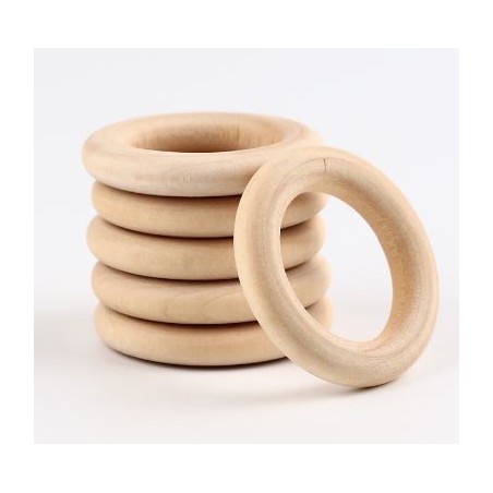 Houten ringen in diverse maten